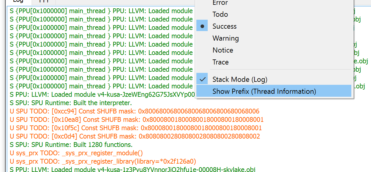 Qt: add option to hide the log prefix by Megamouse · Pull Request ...