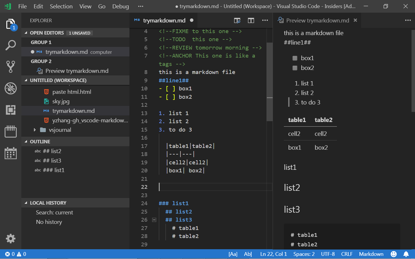 Table side frame is invisible · Issue #378 · yzhang-gh/vscode-markdown · GitHub