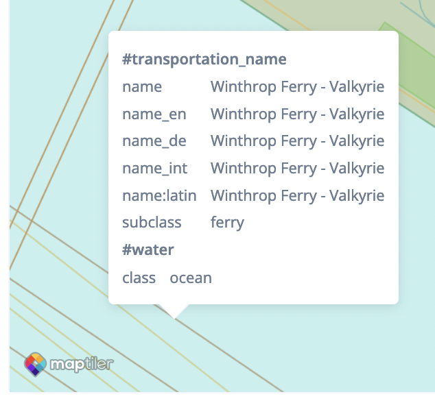 [BUG] Unify ferry tagging in transportation and transportation_name layers · Issue #1373 ...