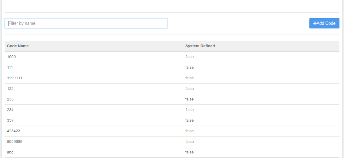 Manage Codes · Issue #172 · openMF/web-app · GitHub