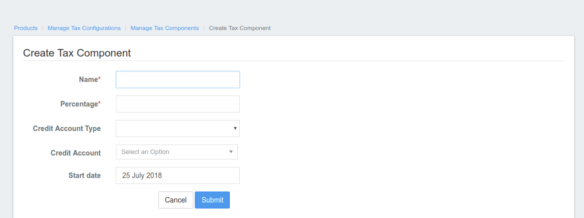 Create Tax Component · Issue #198 · openMF/web-app · GitHub