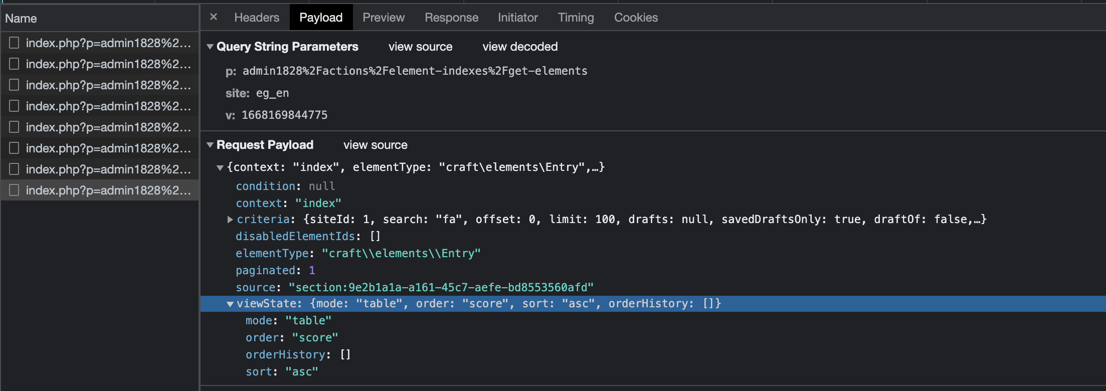 [4.x]: Craft 4.3.1 ignores users desired sorting method in control panel when searching · Issue ...