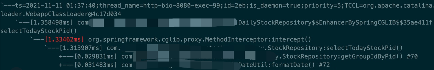 trace存在ms级的性能损耗吗？ · Issue #2025 · alibaba/arthas · GitHub