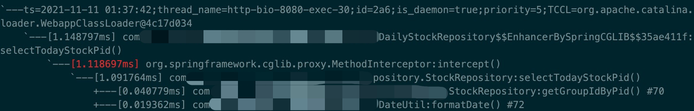 trace存在ms级的性能损耗吗？ · Issue #2025 · alibaba/arthas · GitHub