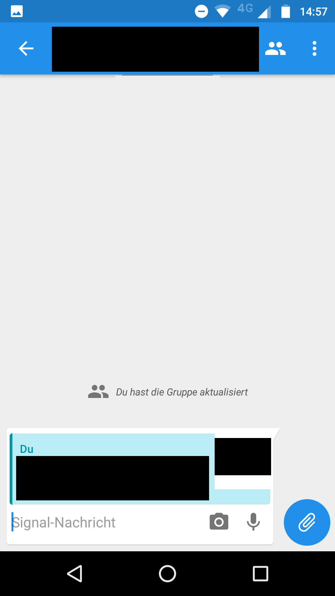 Group Update Message Is Quotable · Issue 7829 · Signalapp Signal Android · Github