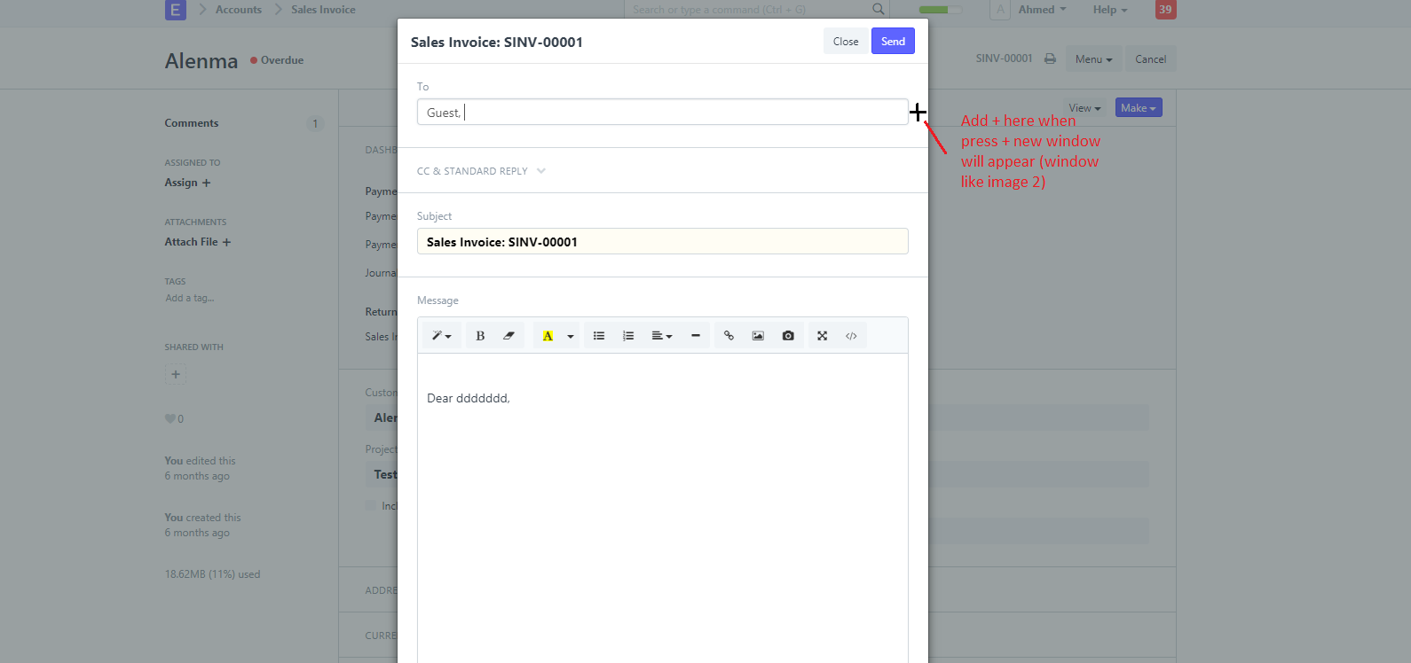 Enhancement Add Contact List When Sending An Email · Issue 11193 · Frappe Erpnext · Github