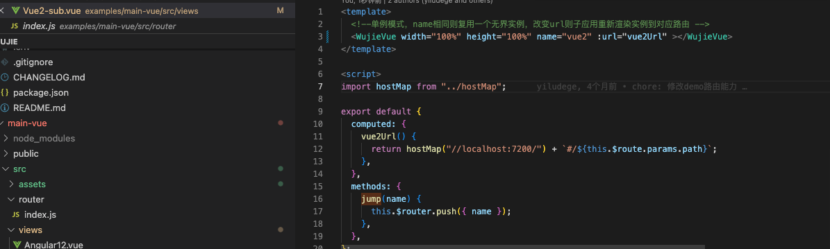 官网案例中，同步改变url的值，导致vue组件渲染两次，生命周期执行两次，有后台请求的话也会发送两次 · Issue #328 · Tencent/wujie · GitHub