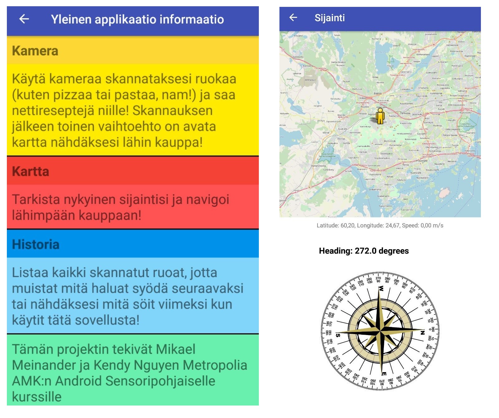GitHub - mmickee1/VirtualFoodAssist: Metropolia Mobile App Sensor Course Project