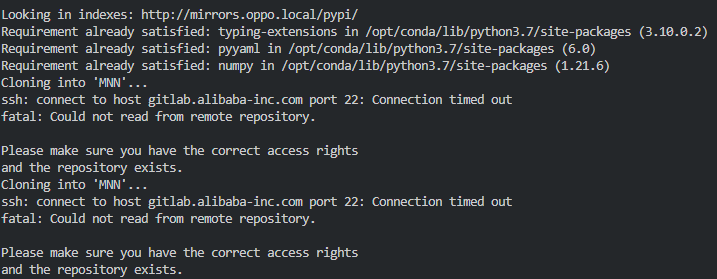 benchmark Build bench tools failed,无法读取远程仓库 · Issue #2116 · alibaba/MNN · GitHub