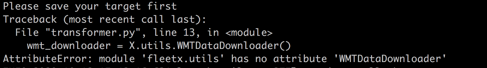 module 'fleetx.utils' has no attribute 'WMTDataDownloader' · Issue #379 · PaddlePaddle ...