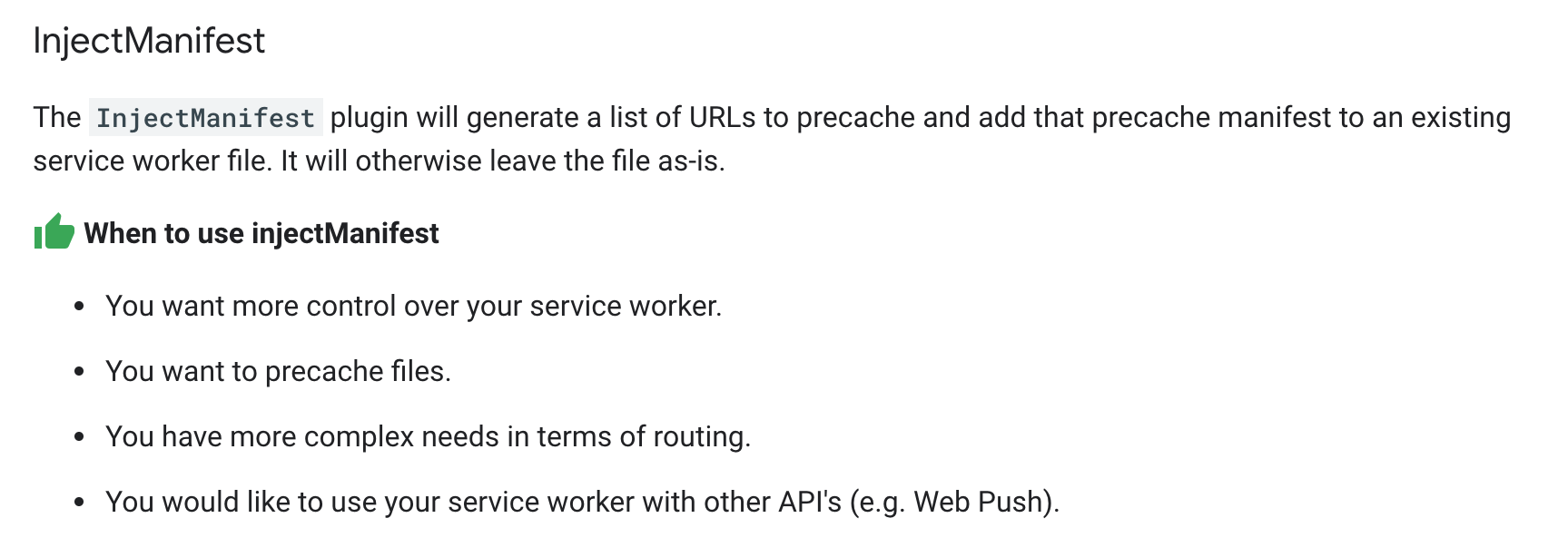 Example for Inject Manifest Plugin · Issue #71 · shadowwalker/next-pwa · GitHub