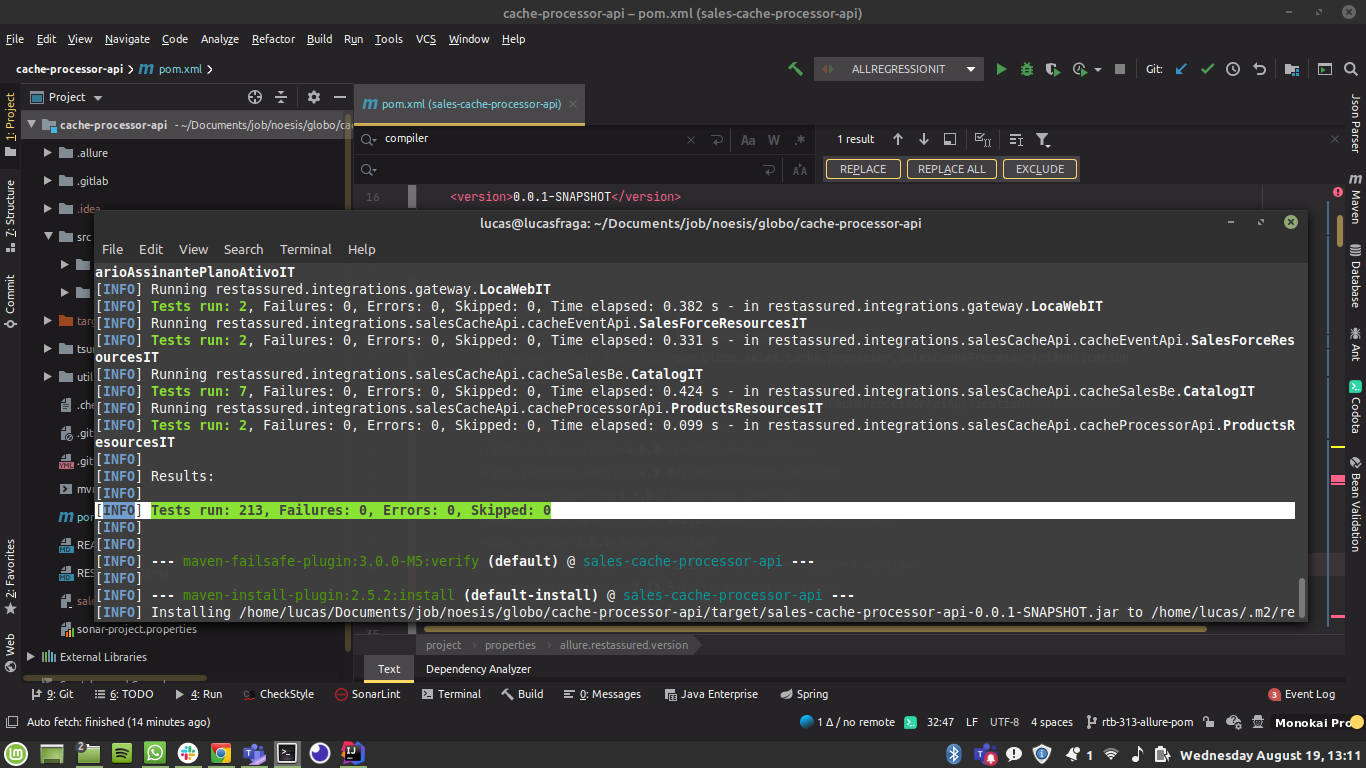 'allure-results' folder doesn't create after "mvn clean test" (Java ...