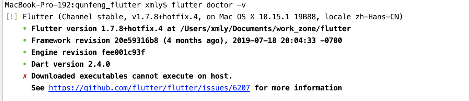 Flutter Doctor V Has Error · Issue 45140 · Flutterflutter · Github