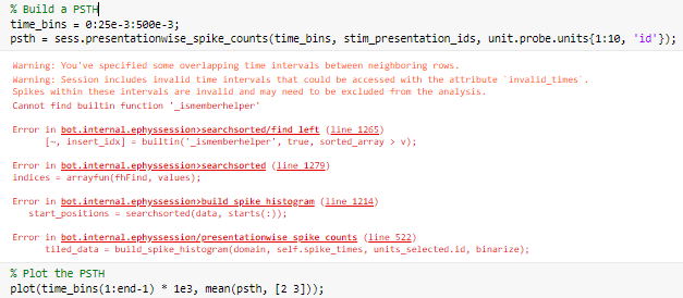 Visual coding neuropixels live script · Issue #41 · MATLAB-Community-Toolboxes-at-INCF/Brain ...