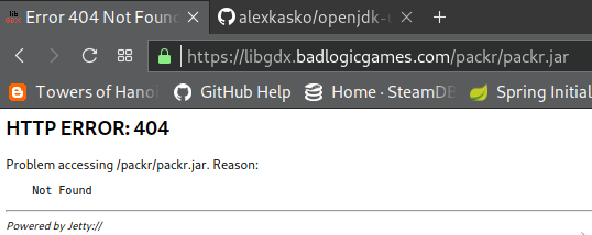 Download link broken · Issue #124 · libgdx/packr · GitHub