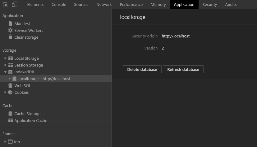The requested version (1) is less than the existing version (2). · Issue #877 · localForage ...