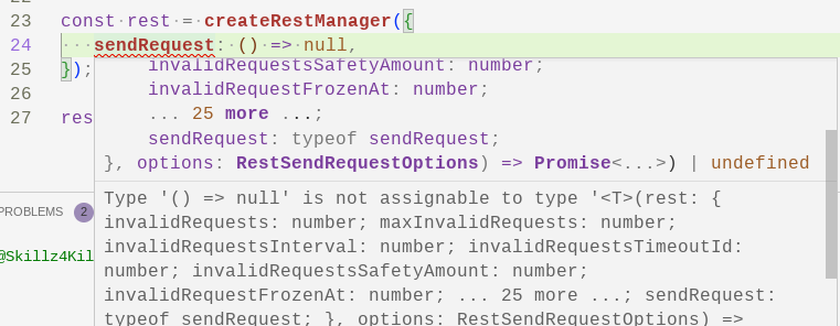 Sendrequest Is Not A Method Of Restmanager · Issue 2380 · Discordenodiscordeno · Github