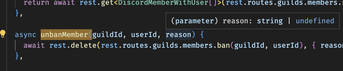Missing arguments, Missing properyties · Issue #3024 · discordeno/discordeno · GitHub