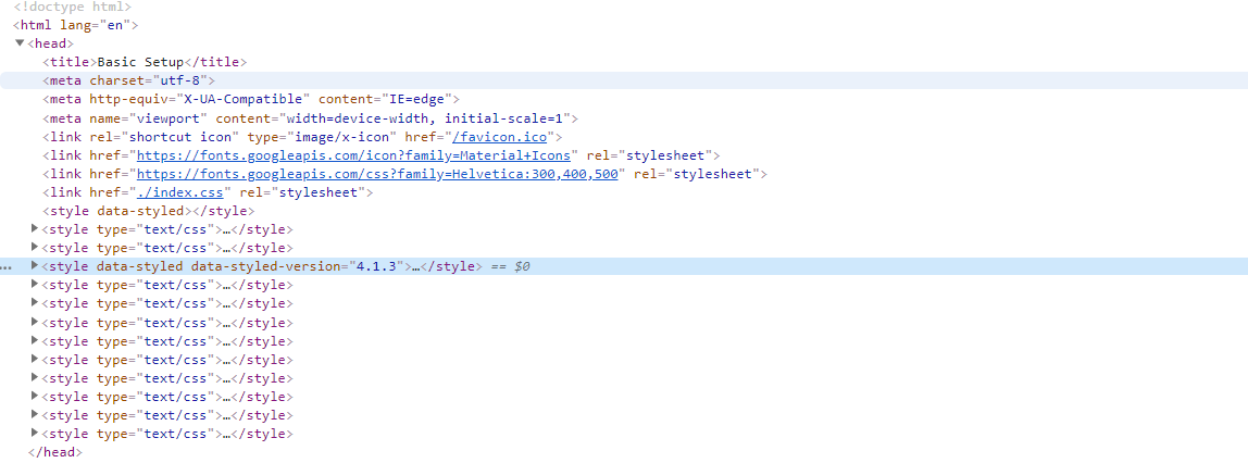 Feature Request Option To Prepend Tags · Issue 1707 · Styled Componentsstyled Components · Github
