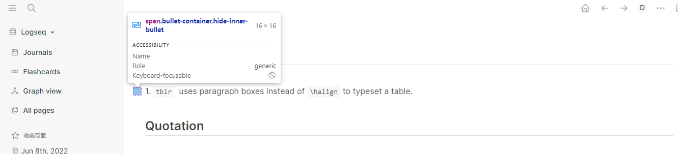 Unable to perform block operations in the document mode. · Issue #5615 · logseq/logseq · GitHub