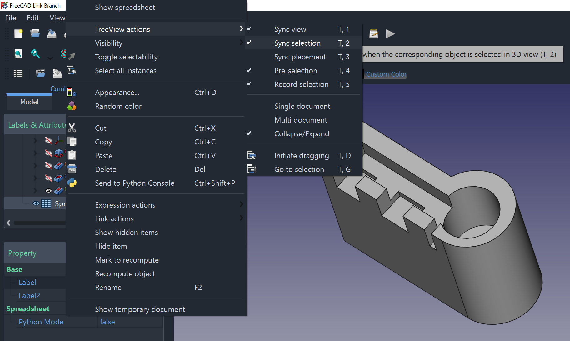 Treeview action tooltip hidden below menu · Issue #481 · realthunder/FreeCAD_assembly3 · GitHub