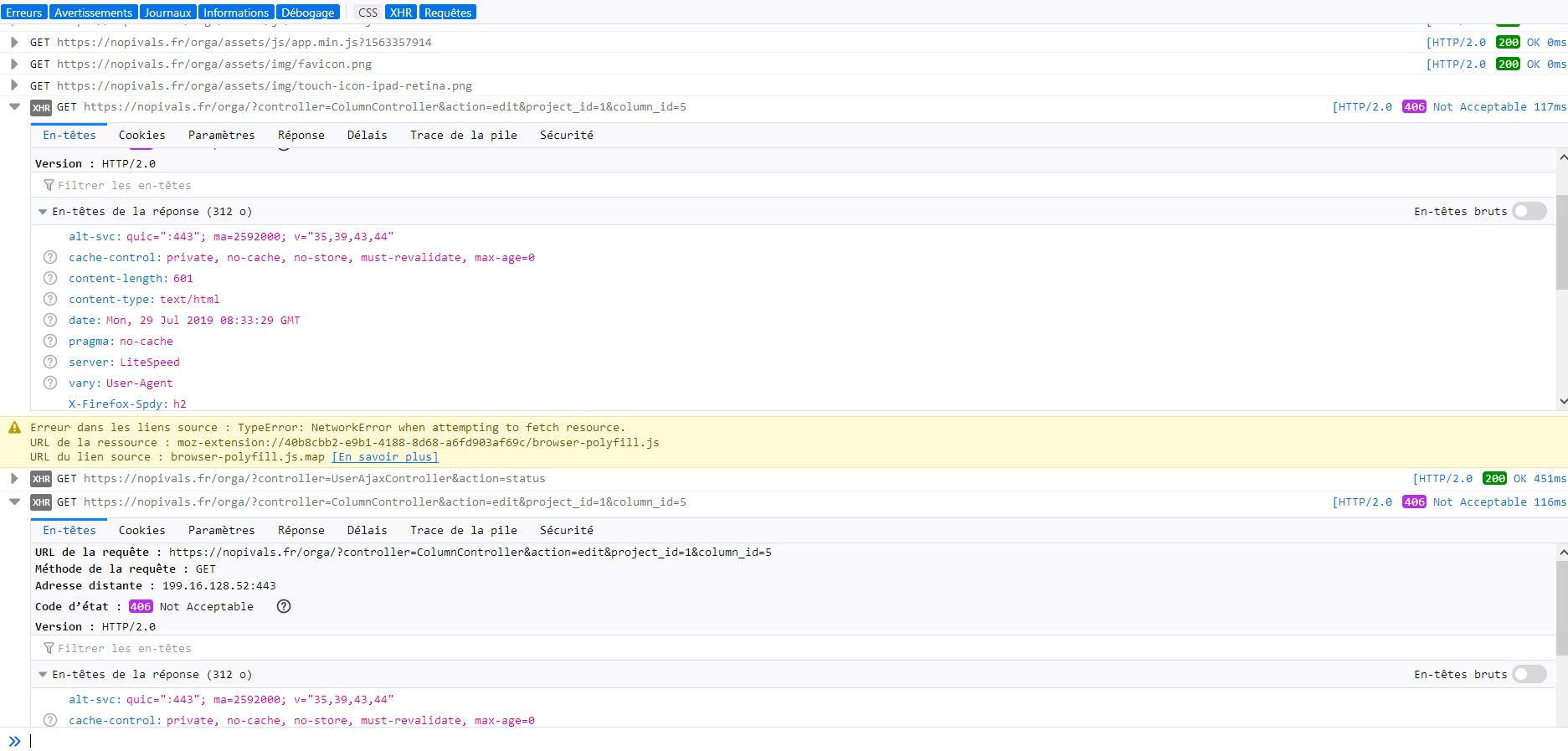 Impossible to edit colomns and add tasks · Issue #4244 · kanboard/kanboard · GitHub
