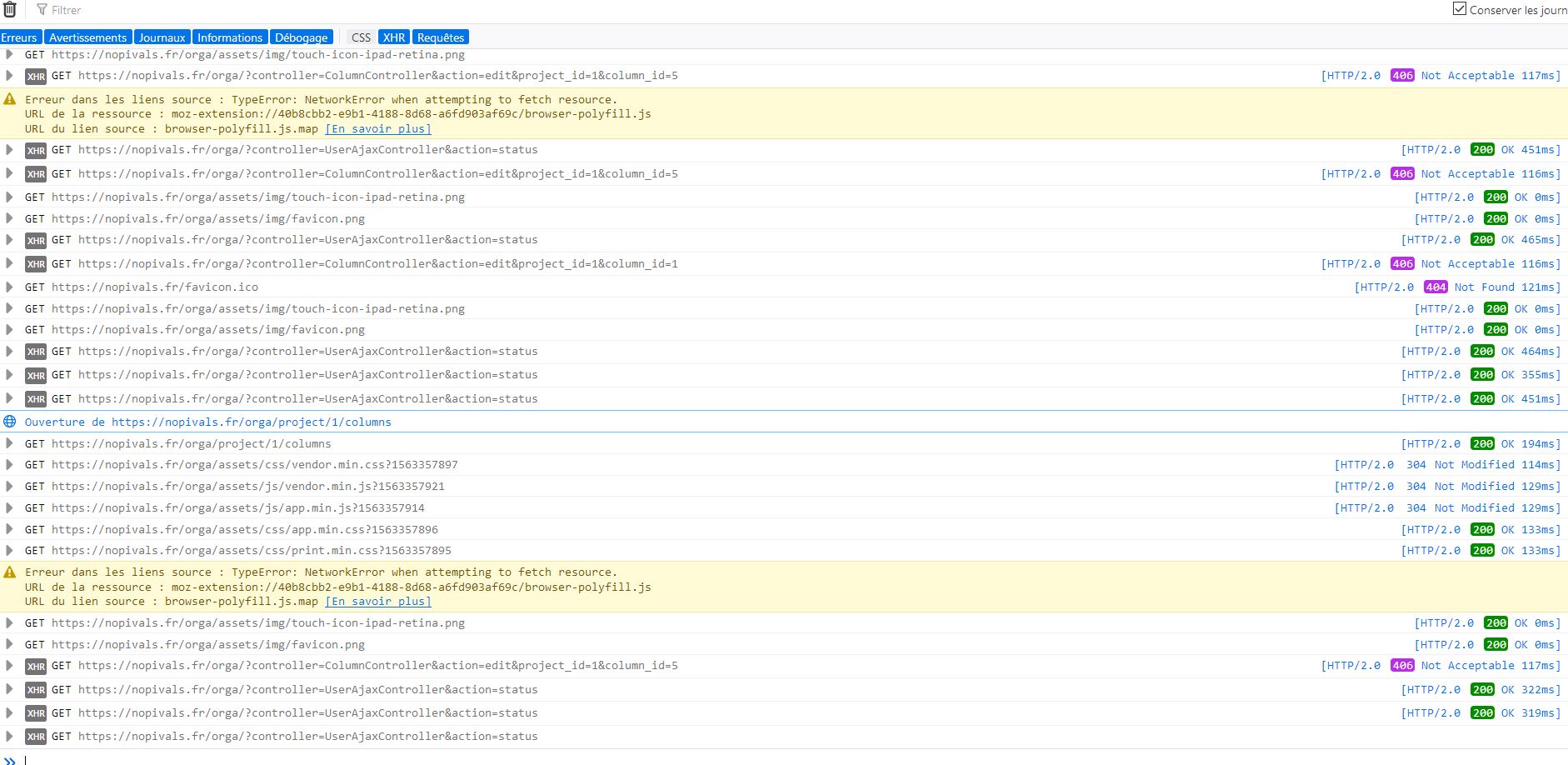 Impossible to edit colomns and add tasks · Issue #4244 · kanboard/kanboard · GitHub