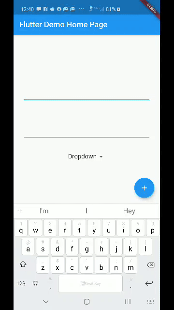 DropdownButton bad behaviour when tapped and keyboard is showing · Issue #22075 · flutter ...
