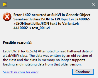 Serialization by "Generic Object Serializer" of classes after modification of private data ...