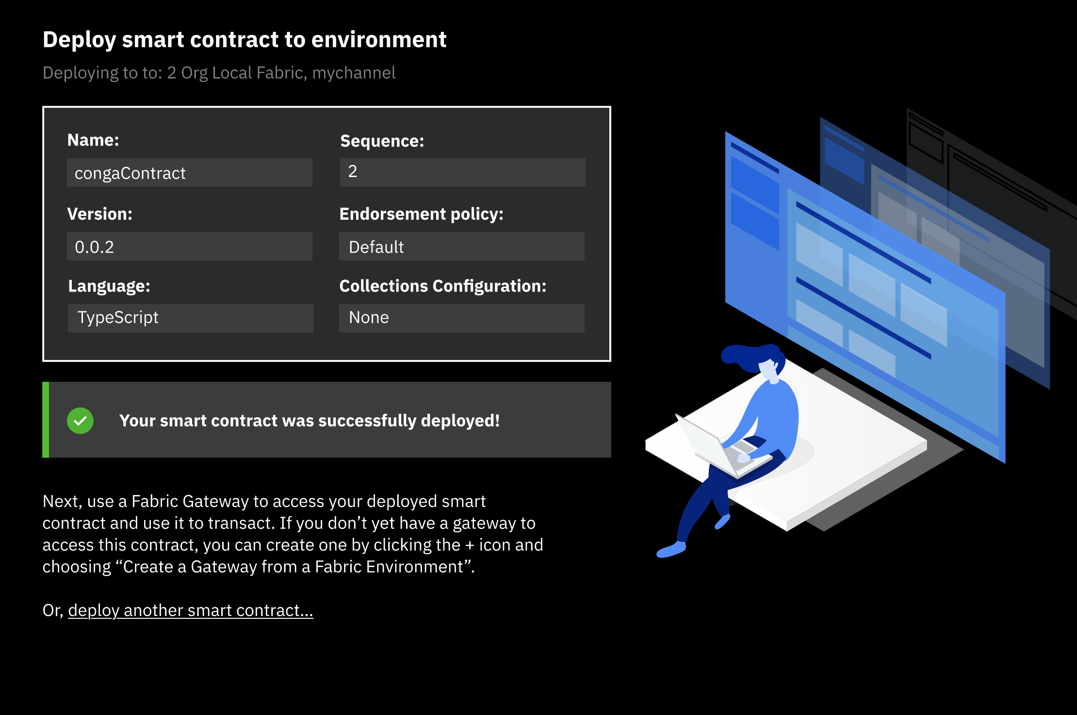 Fabric 2 Deploy View After Deployment I Have A Button To Deploy Another Contract · Issue 1934