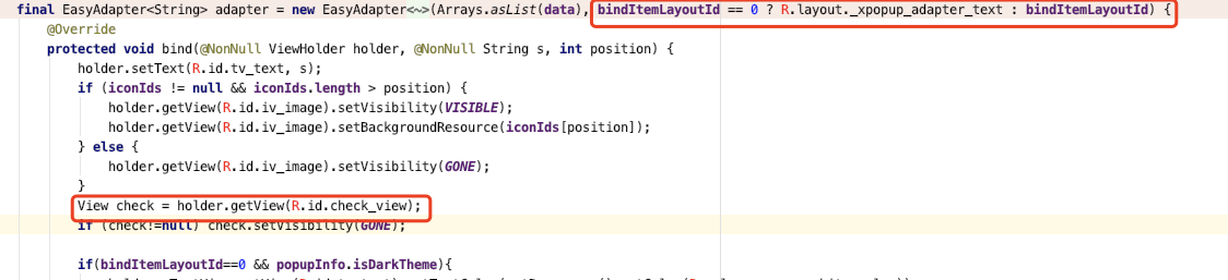 attacklistpopupview存在布局id硬编码问题,自定义item布局不灵活 · Issue #568 · junixapp/XPopup · GitHub