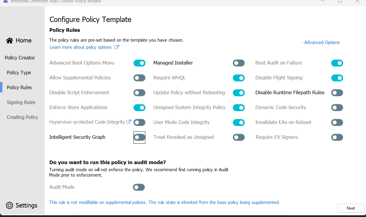 Supplemental Policy Rules page is confusing · Issue #137 · MicrosoftDocs/WDAC-Toolkit · GitHub