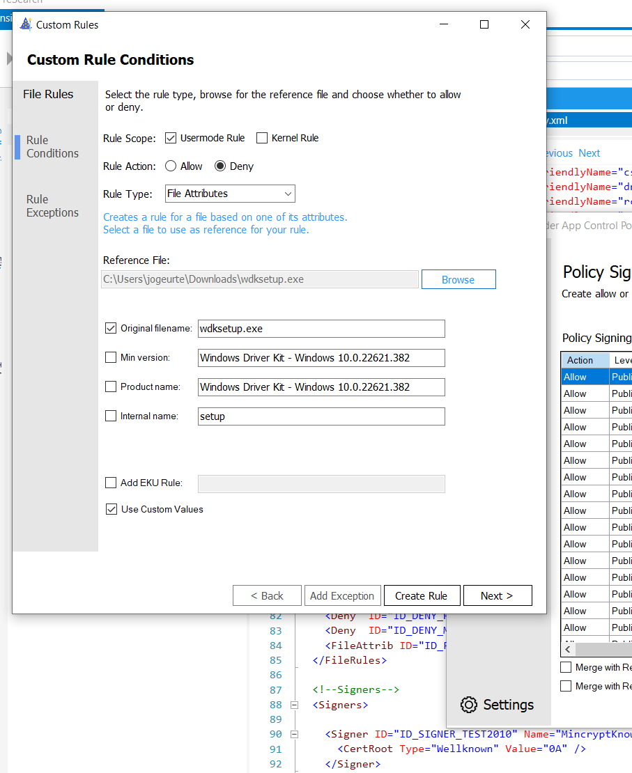 Fileattributes Panel Label Has The Wrong String · Issue 185 · Microsoftdocs Wdac Toolkit · Github
