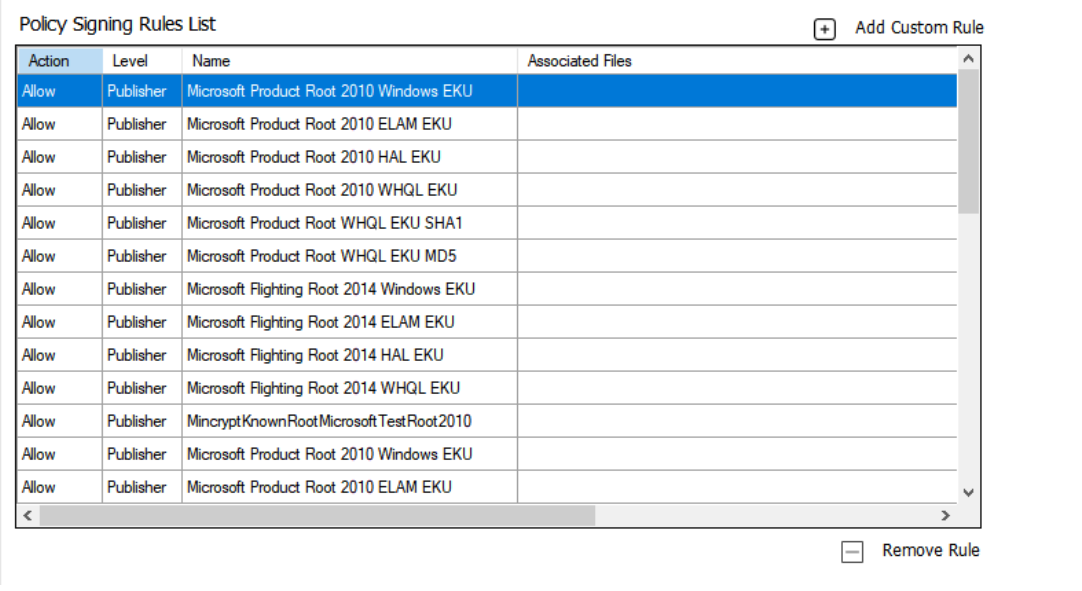 Supplemental Policy Rules Table Contains Base Policy Rules · Issue 270 · Microsoftdocs Wdac