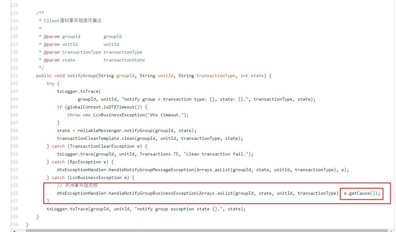 事物回滚报空指针异常 · Issue #371 · codingapi/tx-lcn · GitHub