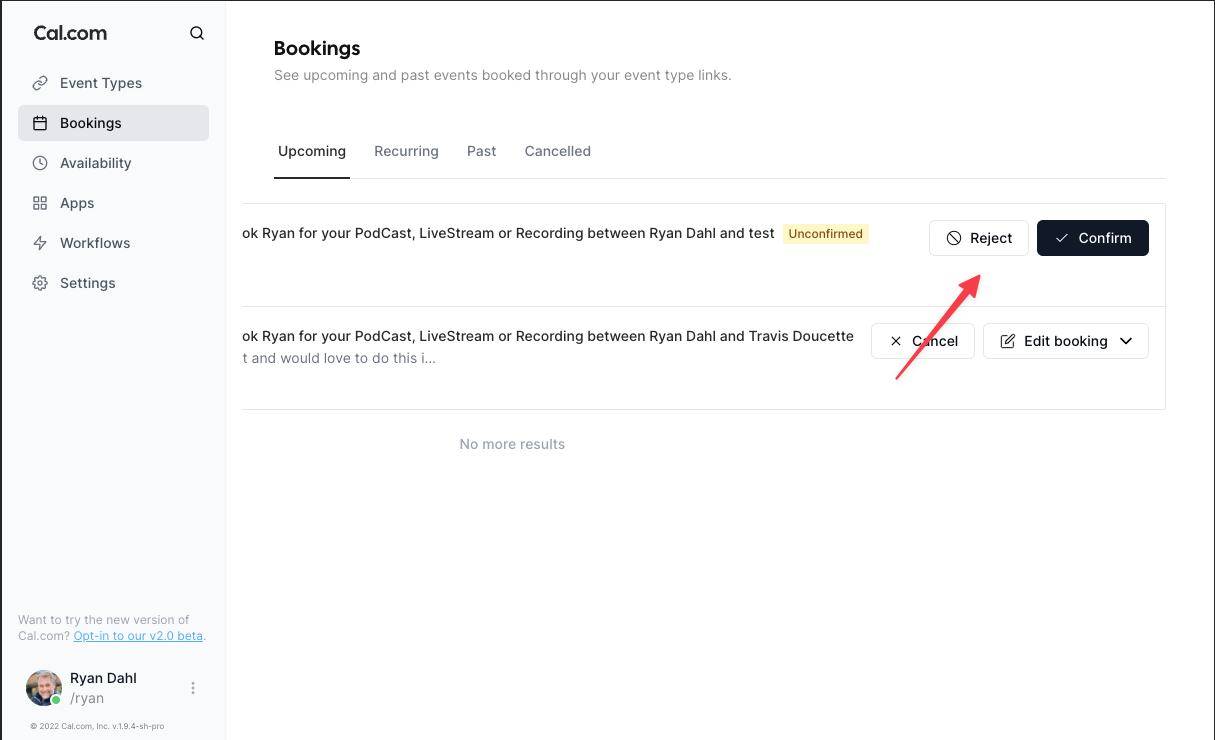 Action Buttons Ie Confirm Booking On Bookings Page Out Of View On Smaller Screen · Issue 