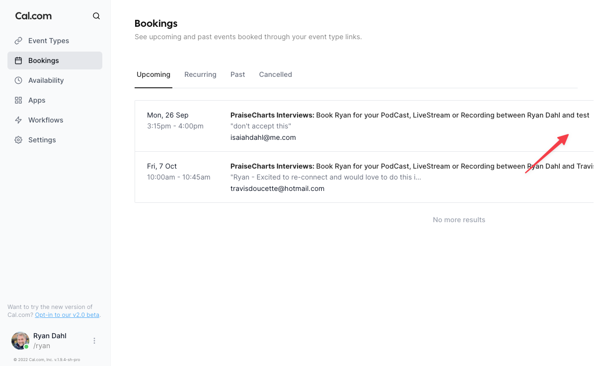 Action buttons (ie: Confirm Booking) on bookings page out of view on smaller screen. · Issue ...