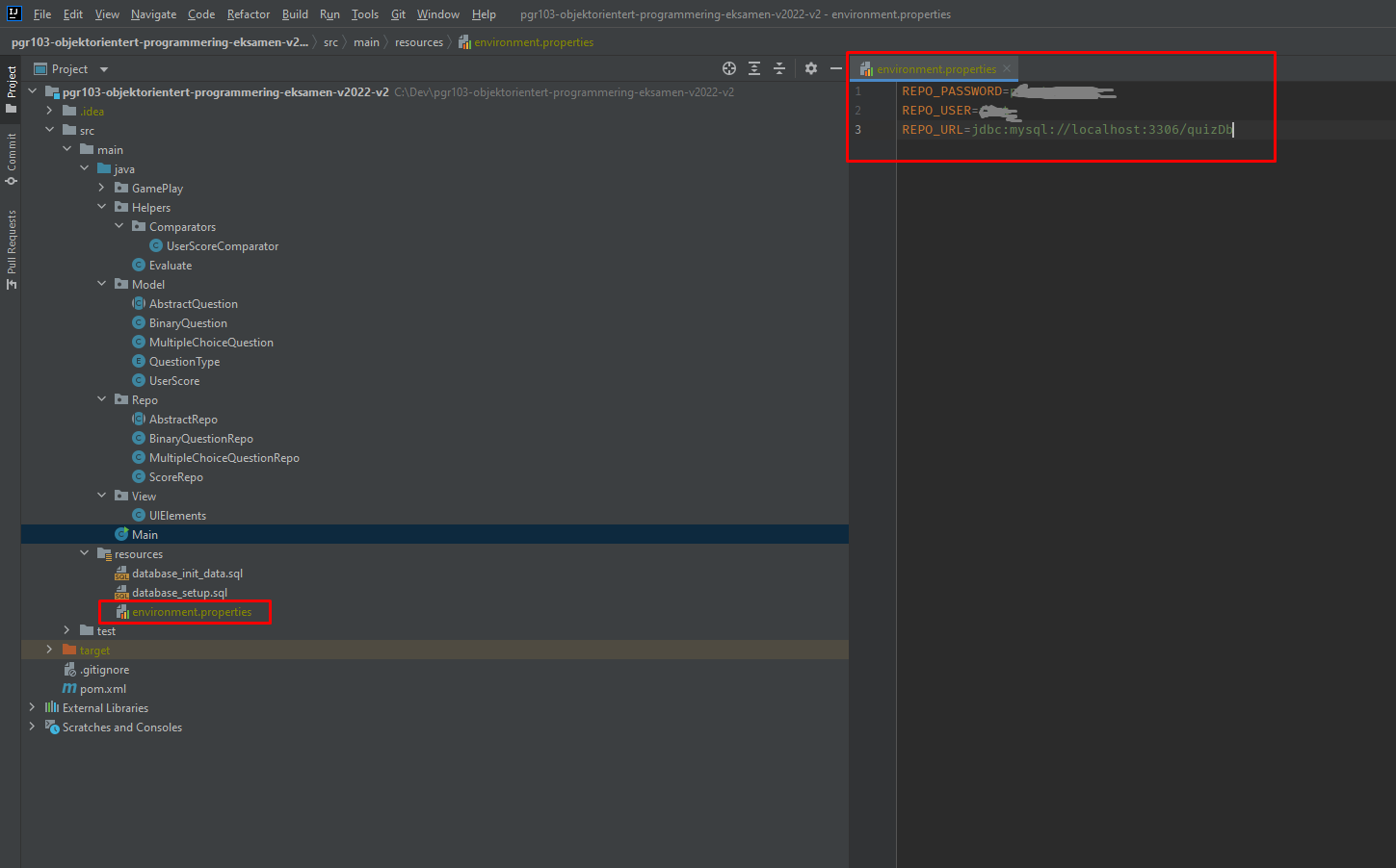 GitHub - mariebmo-edu/pgr103-objektorientert-programmering-eksamen-v2022-v2