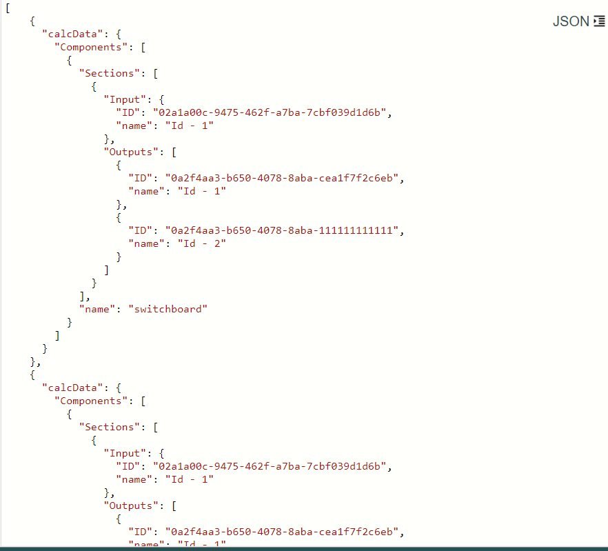 Transforming a simple guid object to a complex object within an array of arrays · Issue #197 ...
