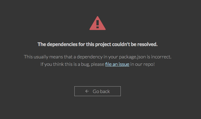Auto Import Angular Project Via Url Error · Issue 492 · Stackblitzcore · Github