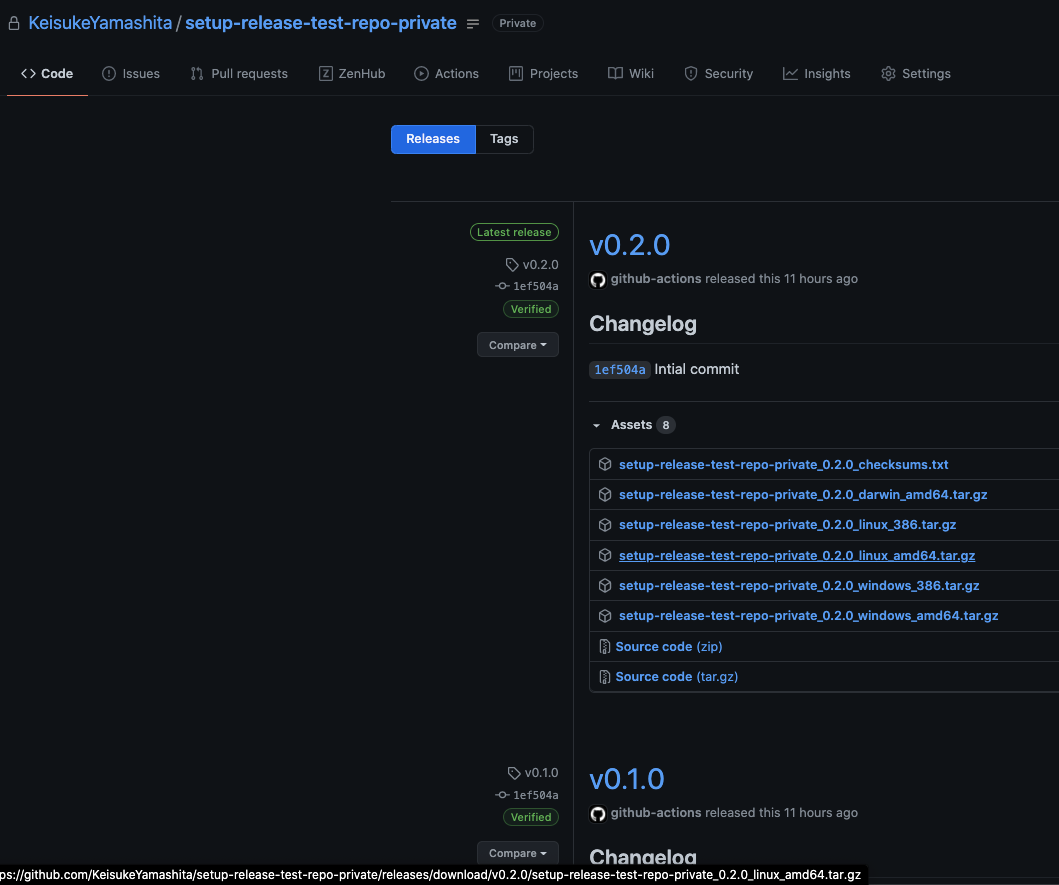 tool-cache's downloadTool can't download private repo assets · Issue #681 · actions/toolkit · GitHub