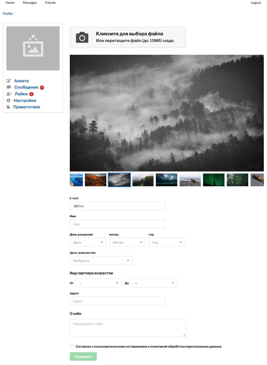 social-portal-template - Codesandbox
