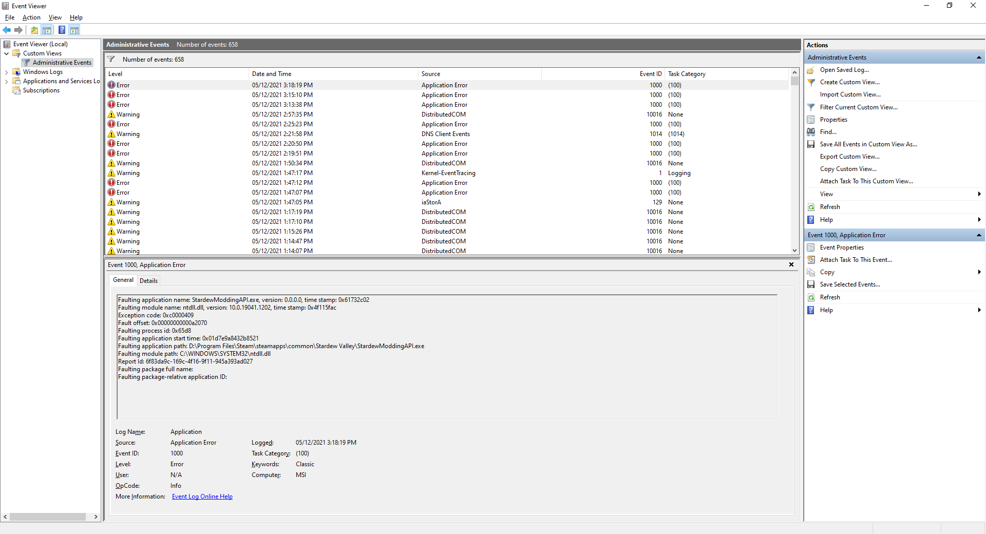 SMAPI 3.13 fails to launch for some users · Issue #818 · Pathoschild/SMAPI · GitHub