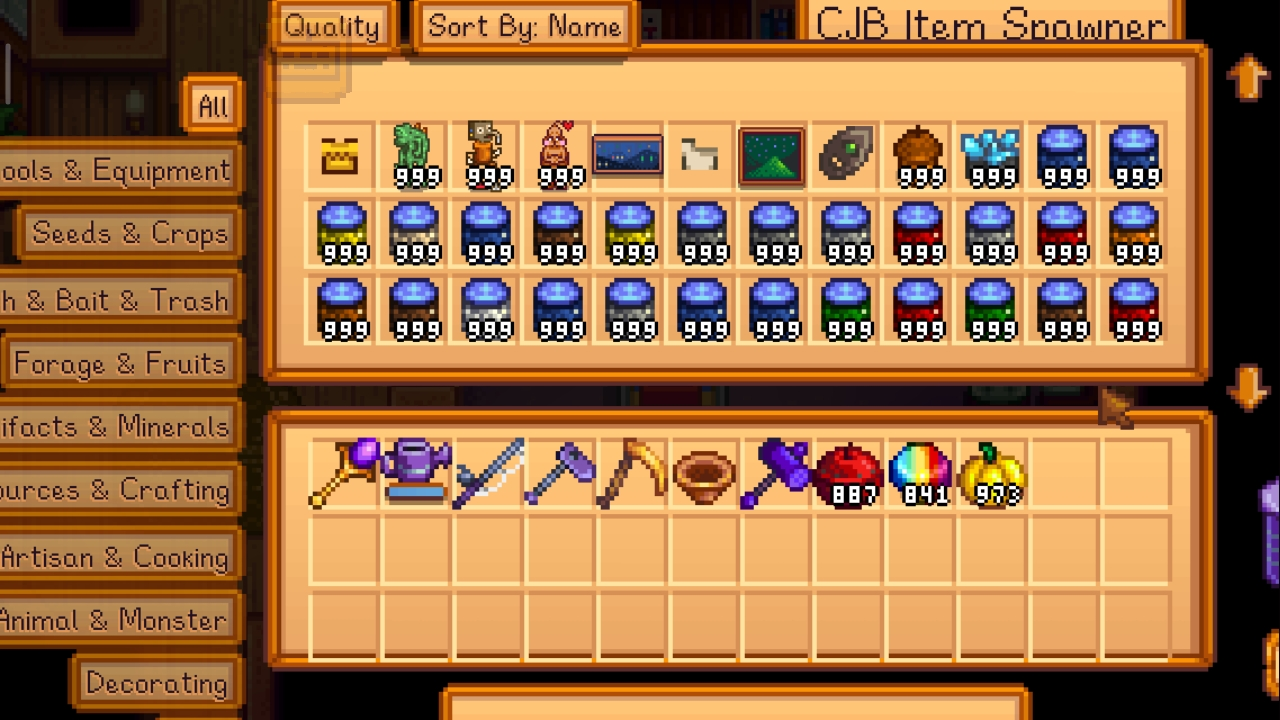 [CJB Item Spawner] Display issues on Android · Issue #121 · CJBok/SDV-Mods · GitHub