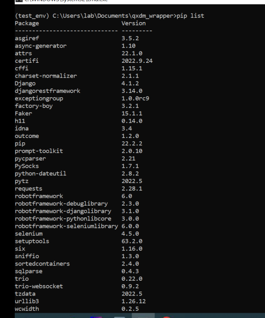 Module Django Not Found But Its Installed In The Testenv · Issue 1123