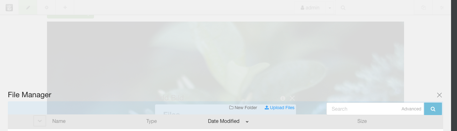 File Manager Dialog - Clicking on upload file causes page to jump · Issue #5576 · concretecms ...