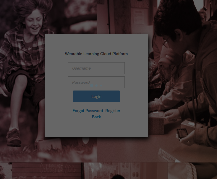 Login : That user does not exist? · Issue #179 · wearable-learning ...