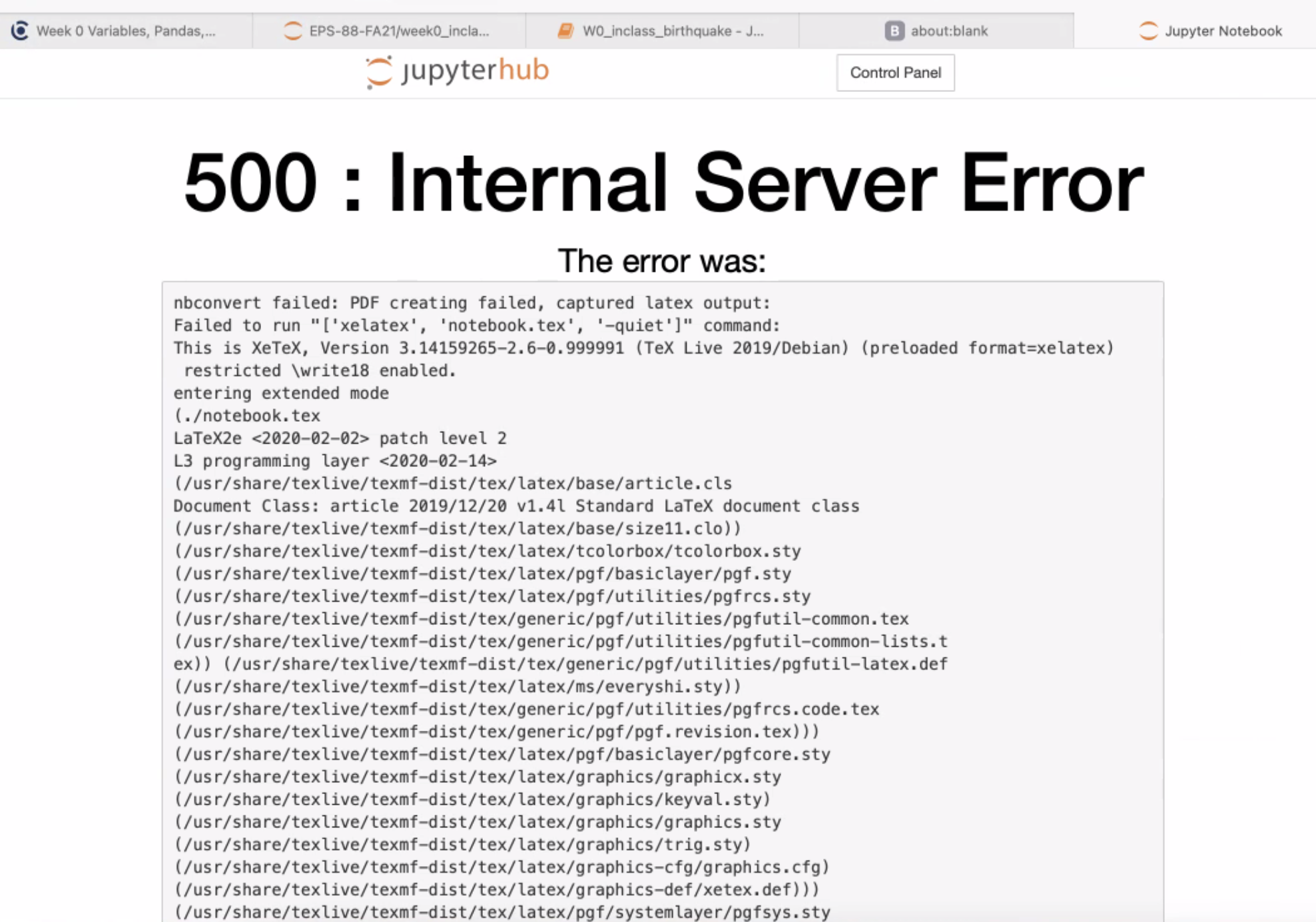 500: Internal Server Error while downloading notebook as PDF (via latex) · Issue #2664 ...