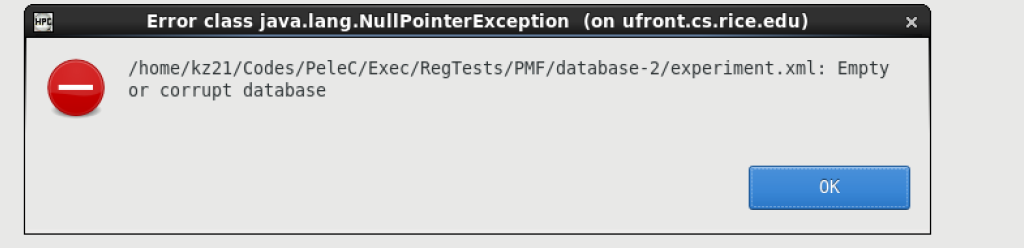 hpcviewer.e4 develop corrupts when opening a prof2 database · Issue #152 · HPCToolkit/hpcviewer ...