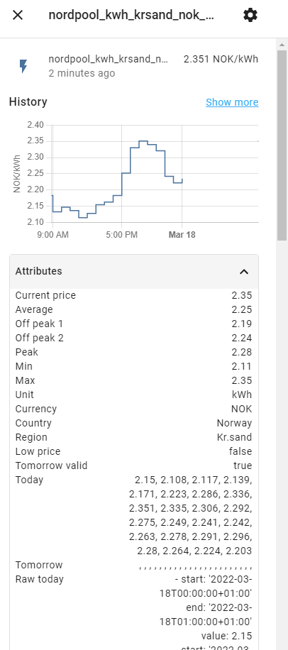 Suddenly nordpool integration stop updating at midnight · Issue #124 · custom-components ...